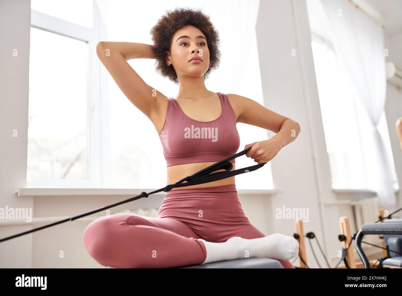 Female athlete engaging in hi-res stock photography and images - Alamy