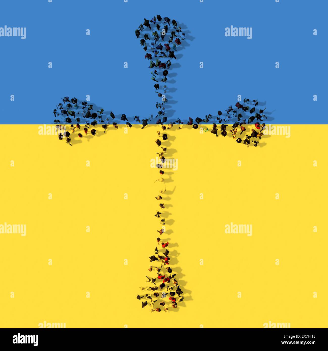 Concept or conceptual community of people forming the image of ...