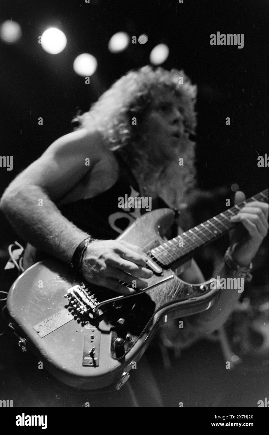 Brad Gillis performing in Santa Cruz, California 1988 Credit: Ross ...