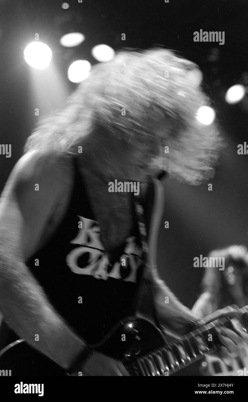 Brad Gillis performing in Santa Cruz, California 1988 Credit: Ross ...