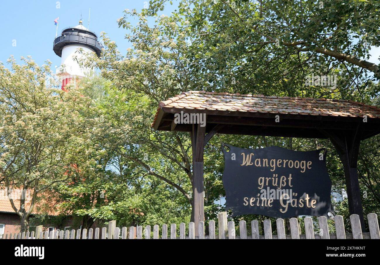 Wangerooge, Germany. 20th May, 2024. "Wangerooge greets its guests" is ...