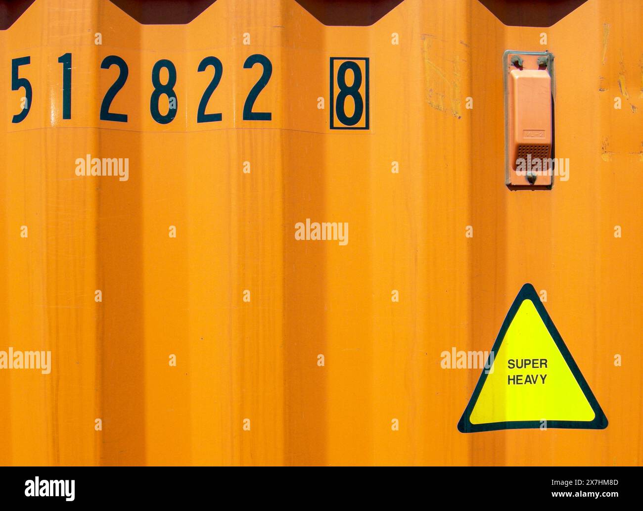 Super heavy shipping container hi-res stock photography and images - Alamy