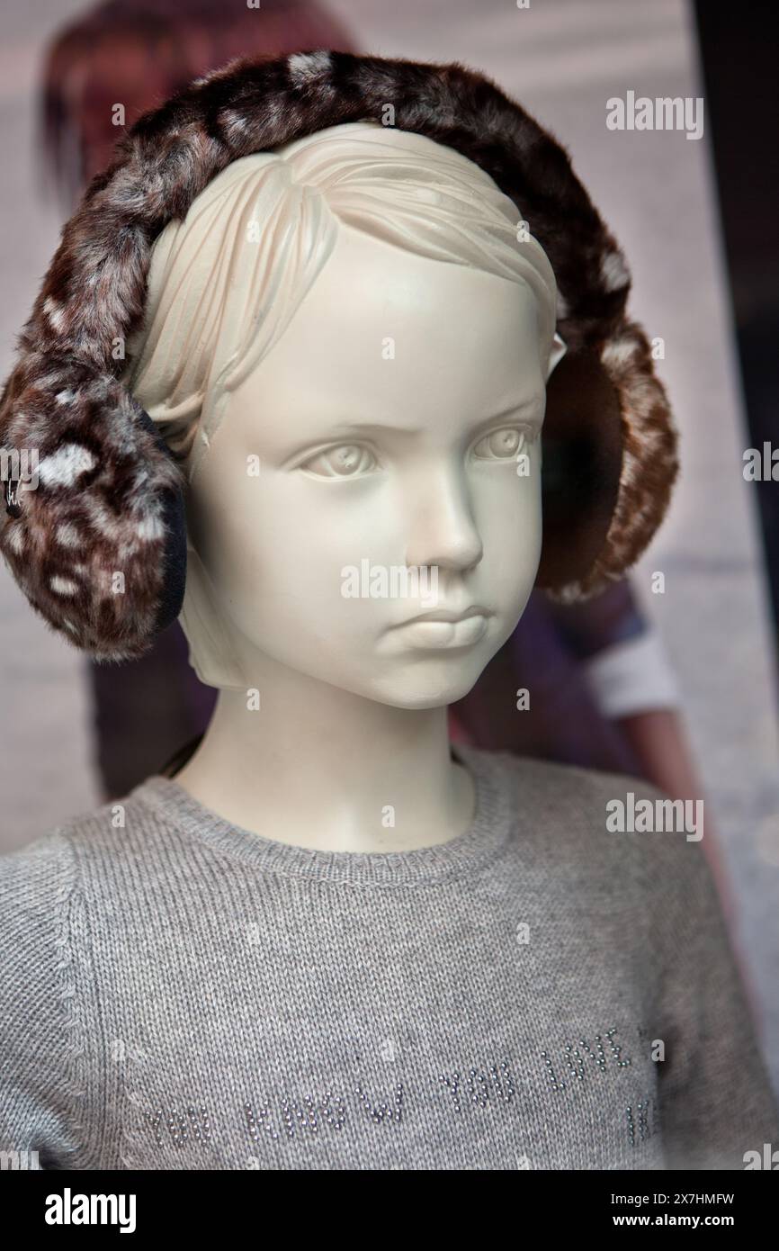 A portrait of a child mannequin Stock Photo - Alamy