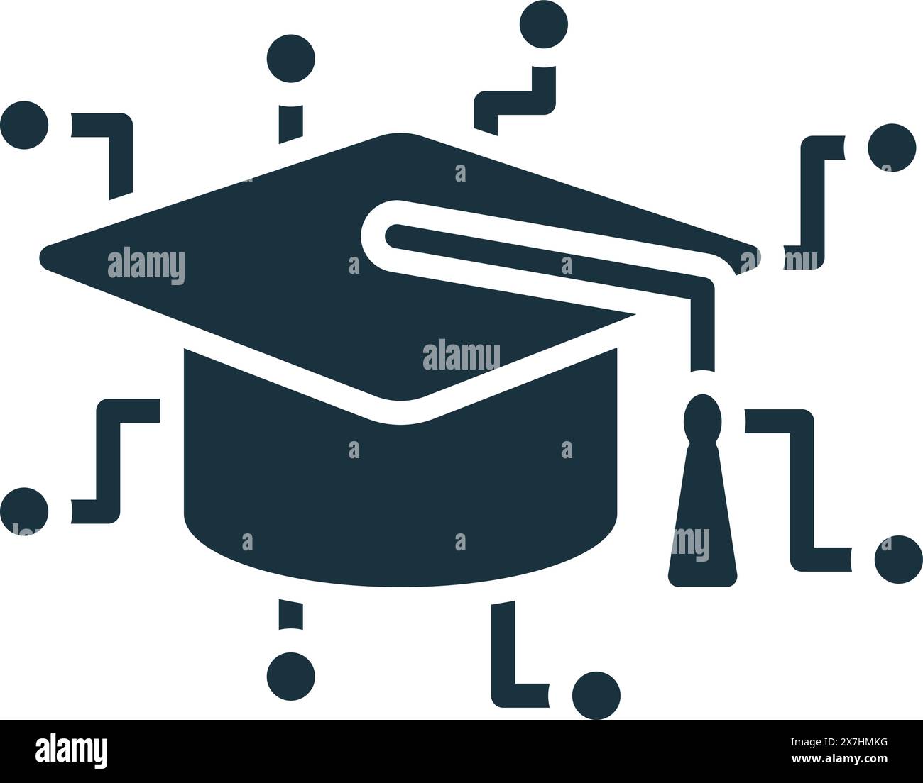 Machine Learning icon. Monochrome simple Virtual Assistant icon for ...