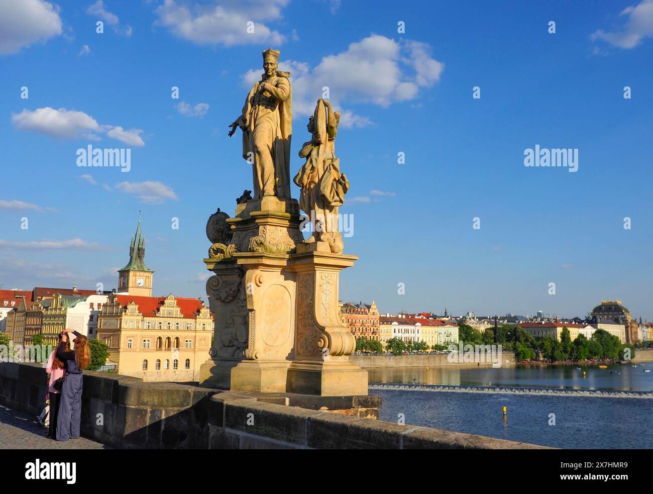 Prague, Czech Republic - May 10, 2024: Isolated view of the 18th ...