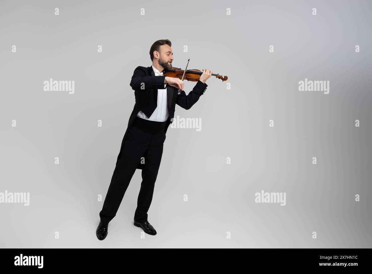 Full portrait violin player hi-res stock photography and images - Alamy
