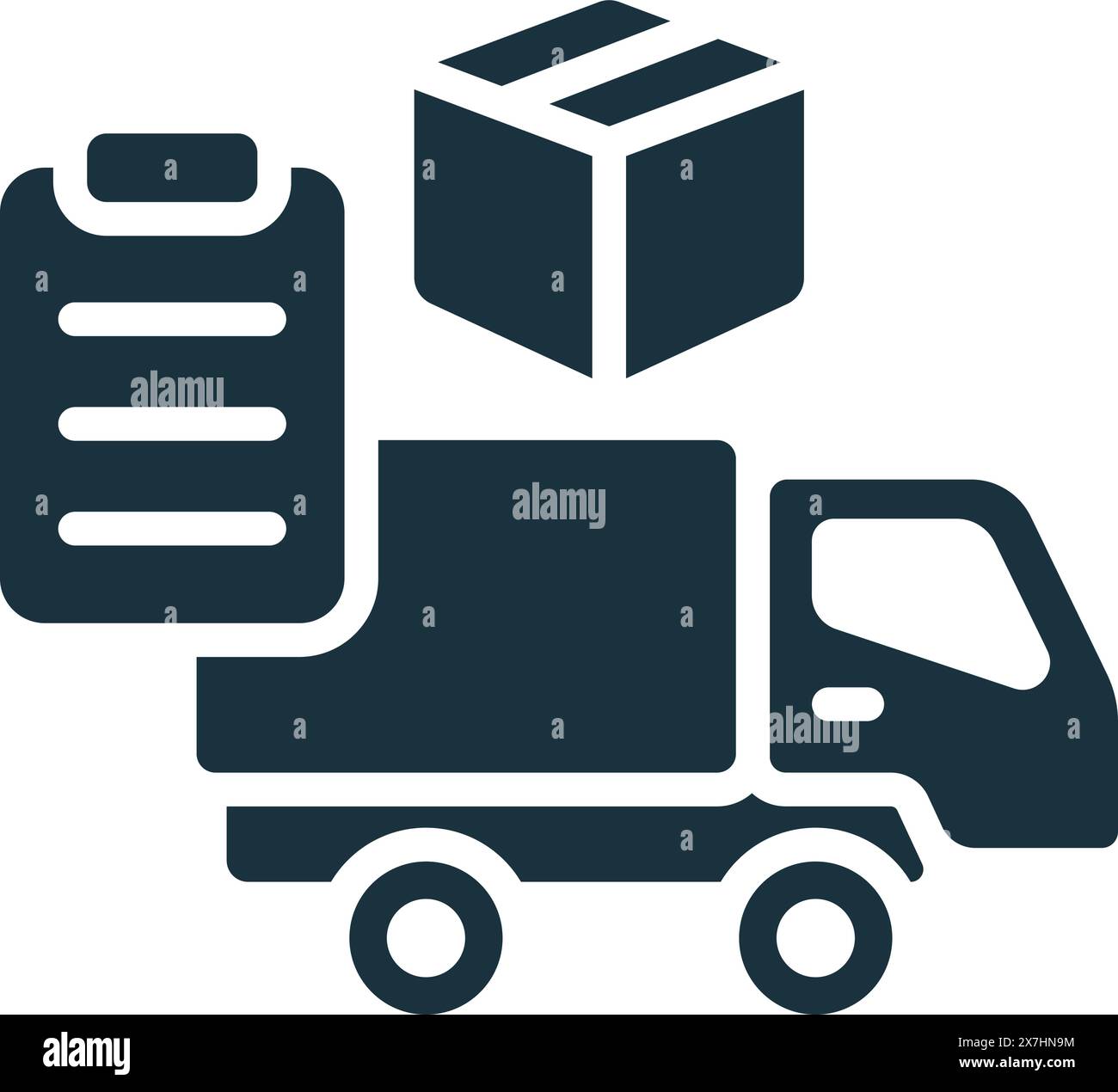 Fulfillment icon. Monochrome simple Virtual Assistant icon for ...