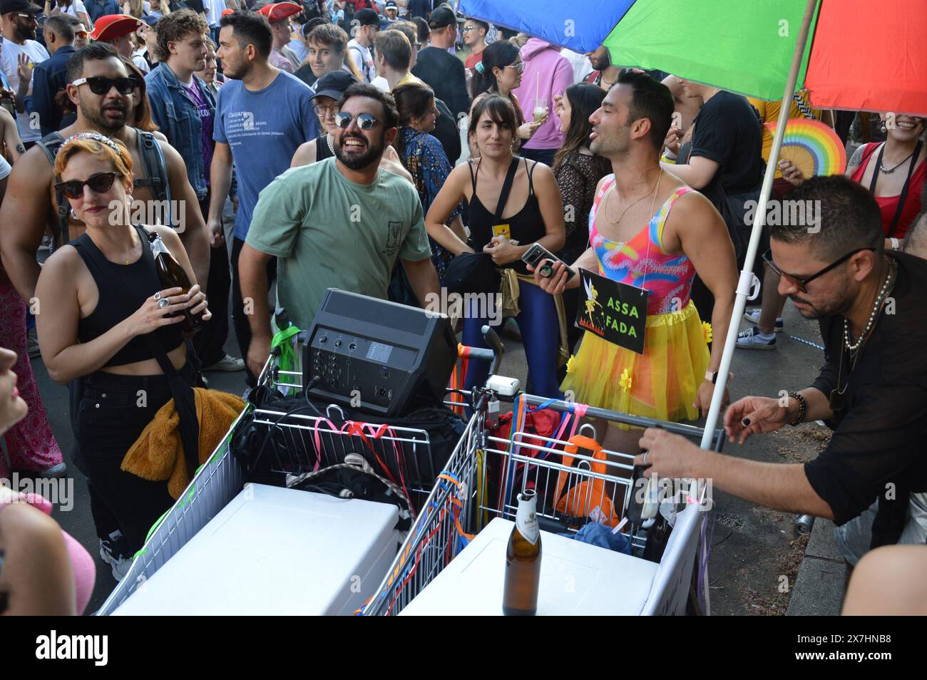 Berlin, Germany - May 19, 2024 - Carnival of Cultures 2024. (Photo by Markku Rainer Peltonen ...