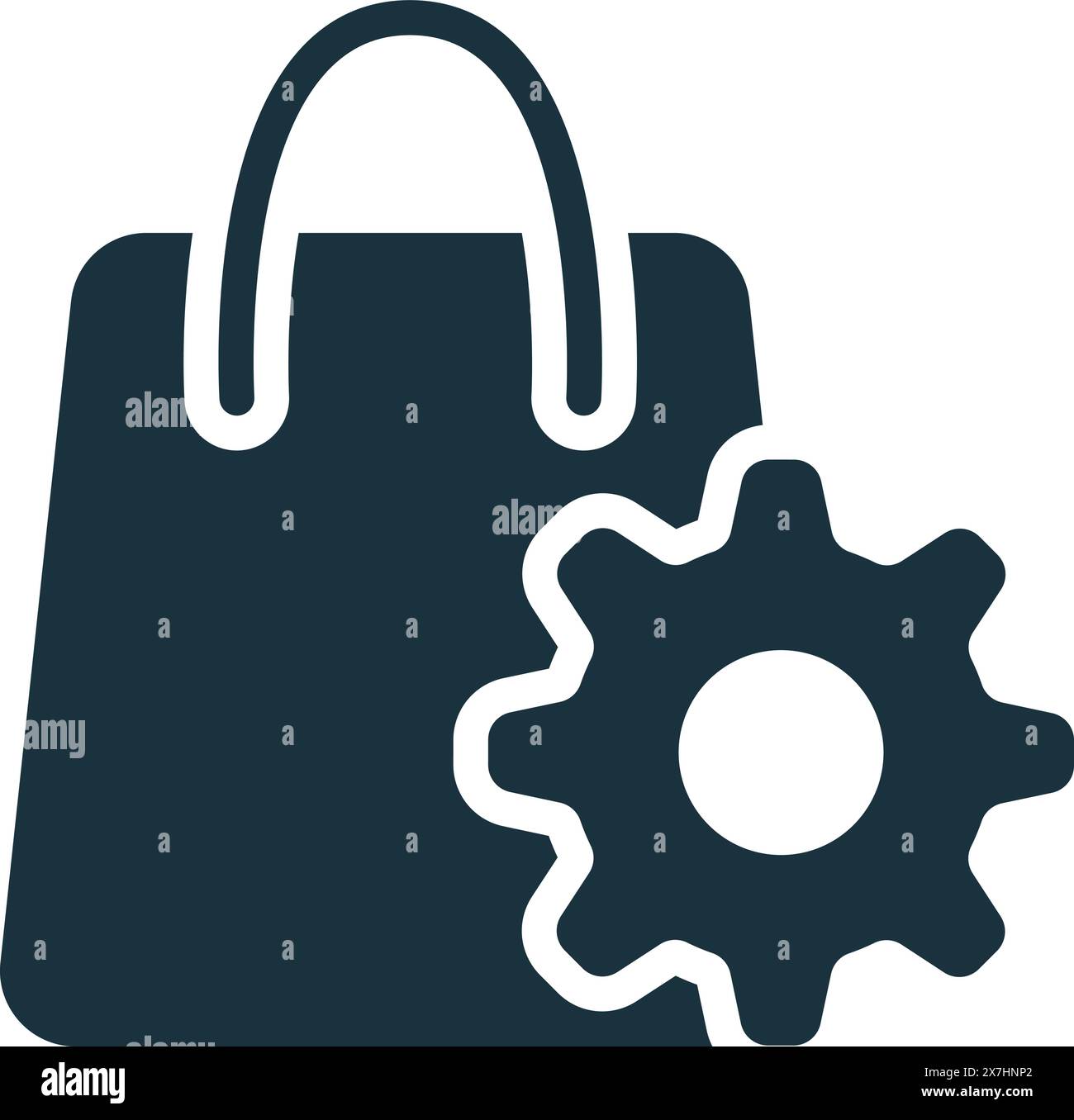 Order Management icon. Monochrome simple Virtual Assistant icon for ...