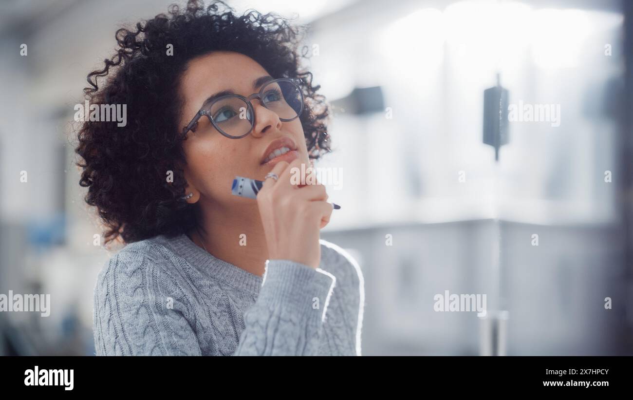 Young Black Female Genius Solves Complex Mathematical Problems and ...