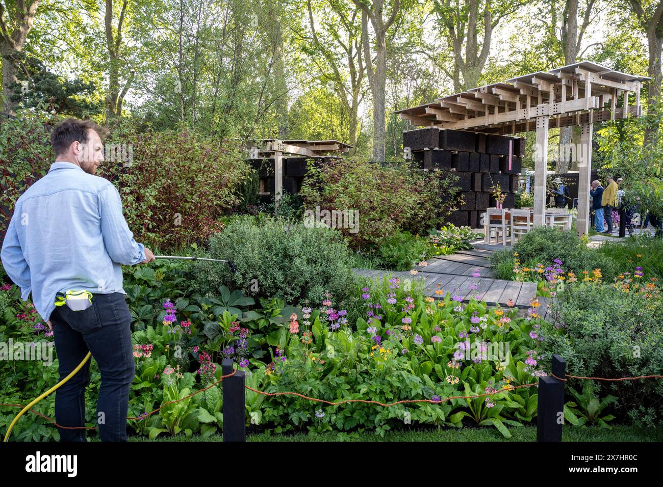 London, UK. 20 May 2024. The National Autistic Society Garden, designed ...