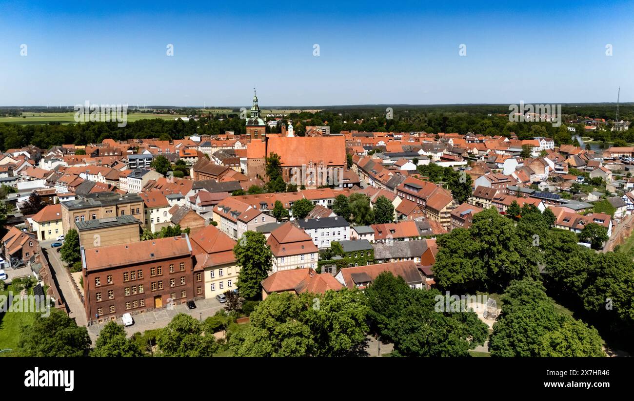 Die St.-Marien-Kirche C in der Altstadt von Wittstock/Dosse ...