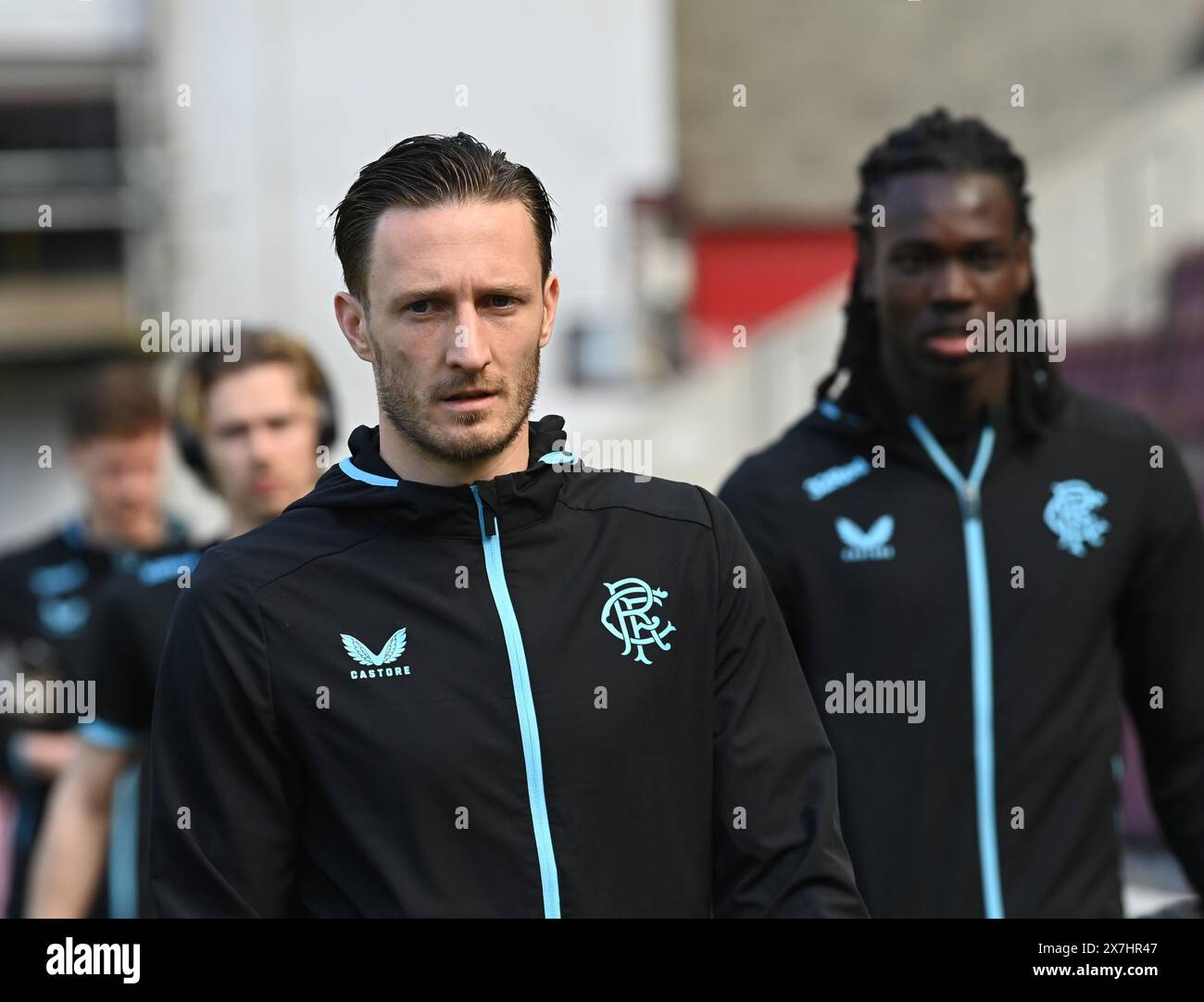 Tynecastle Park Edinburgh.Scotland.UK.18th May 2024 Hearts vs Rangers ...