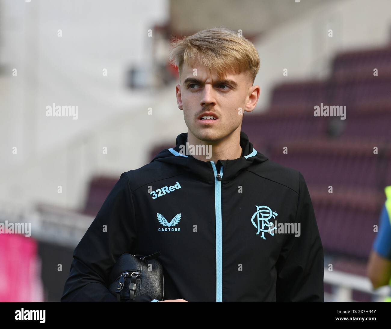 Tynecastle Park Edinburgh.Scotland.UK.18th May 2024 Hearts vs Rangers ...