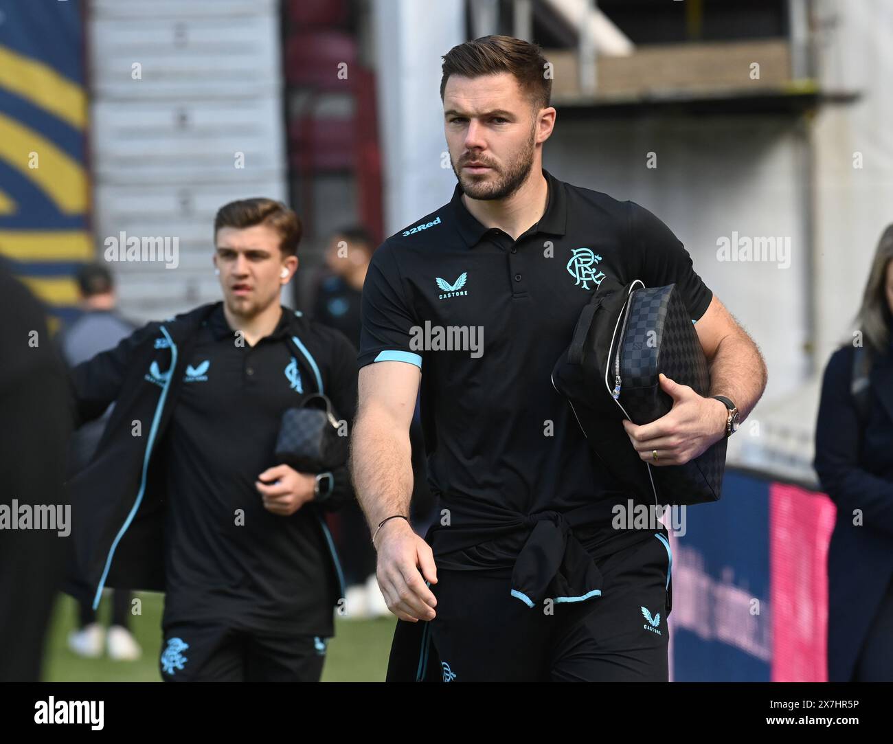 Tynecastle Park Edinburgh.Scotland.UK.18th May 2024 Hearts vs Rangers ...
