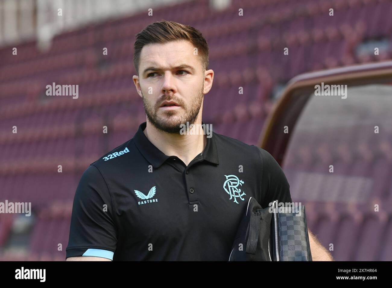 Tynecastle Park Edinburgh.Scotland.UK.18th May 2024 Hearts vs Rangers ...