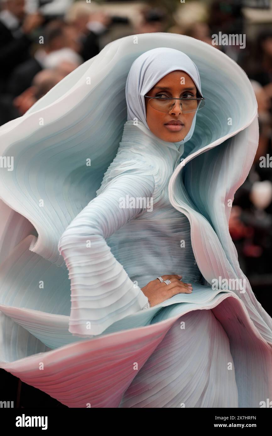 Rawdah Mohamed poses for photographers upon arrival at the premiere of ...