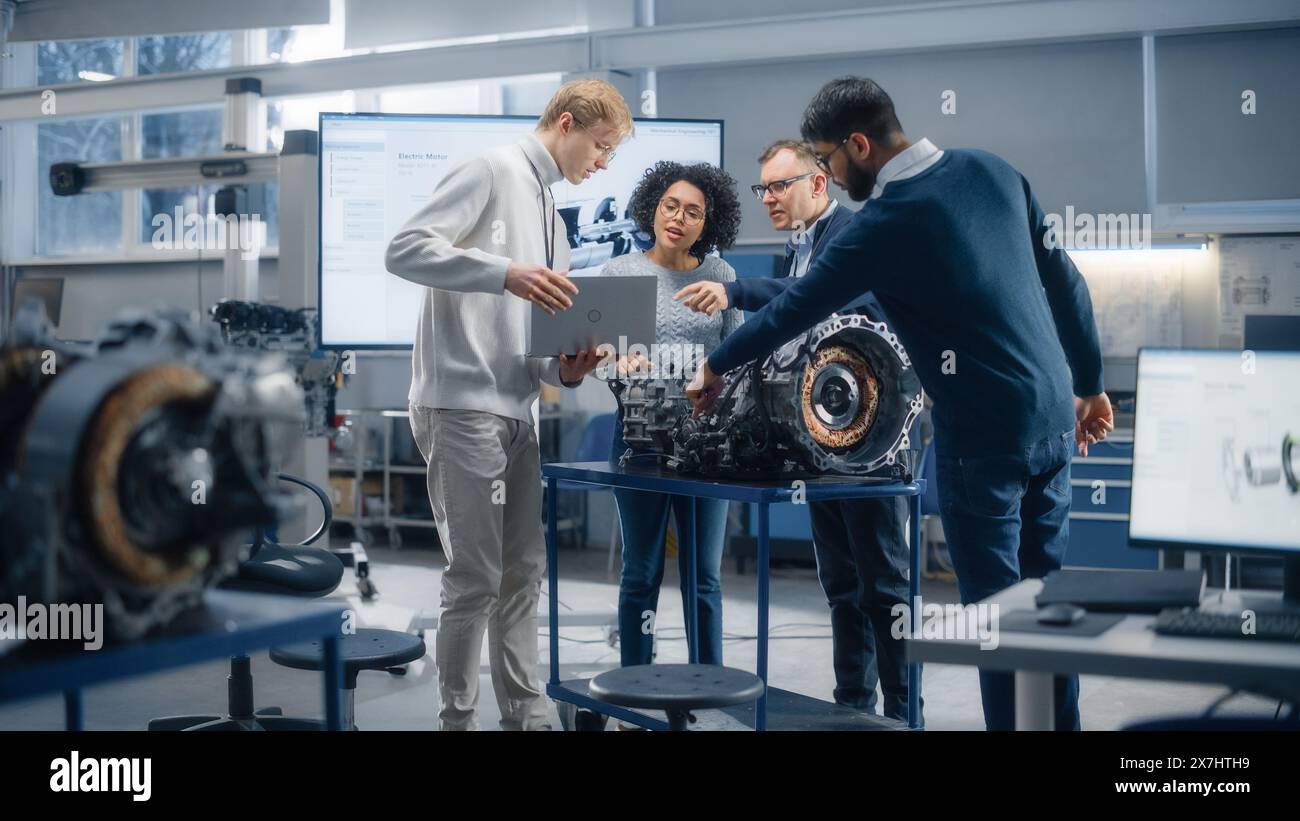 Diverse Engineers Work Together on Functions Modification of Electric ...