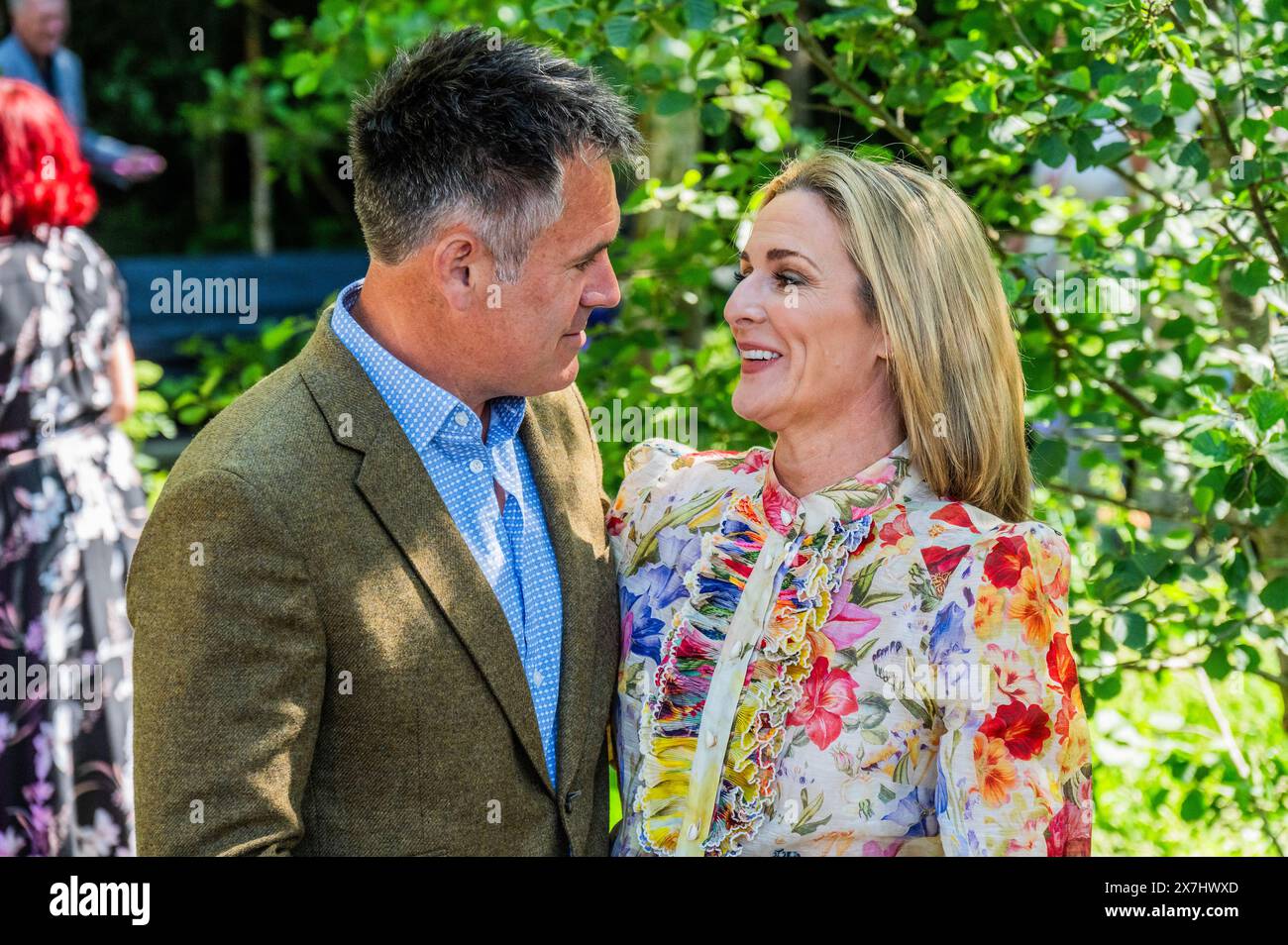 London, UK. 20th May, 2024. Kenny and Gabby Logan on the Muscular ...