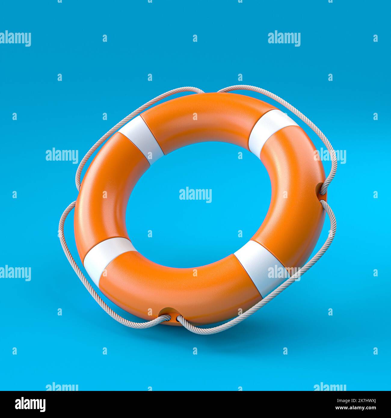 rescue, lifebuoy, blue background,emergency, safety equipment Stock ...