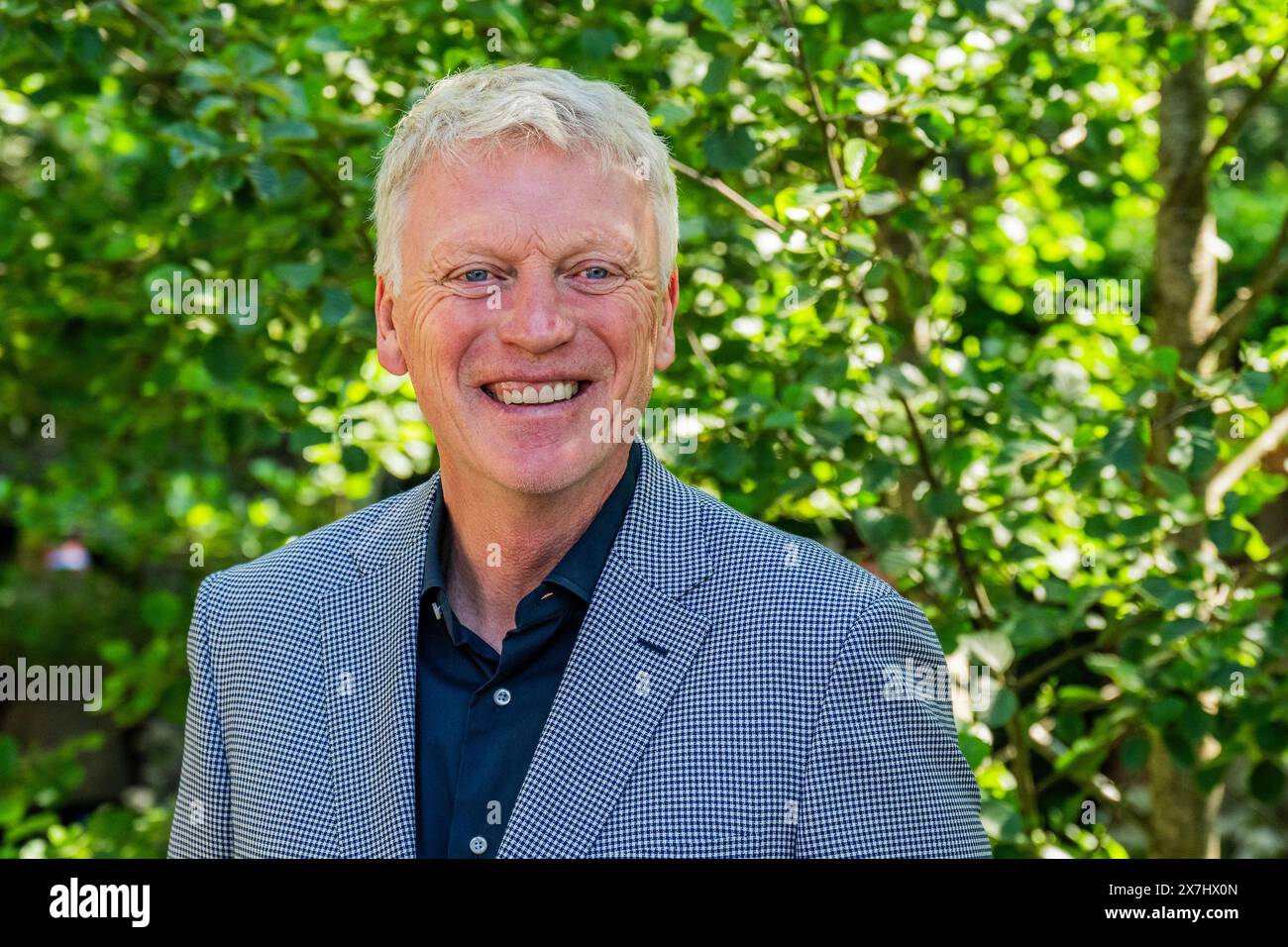 London, UK. 20 May 2024. David Moyes on Muscular Dystrophy UK - Forest ...