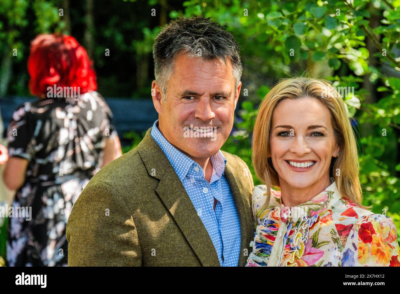 London, UK. 20th May, 2024. Kenny and Gabby Logan on the Muscular ...