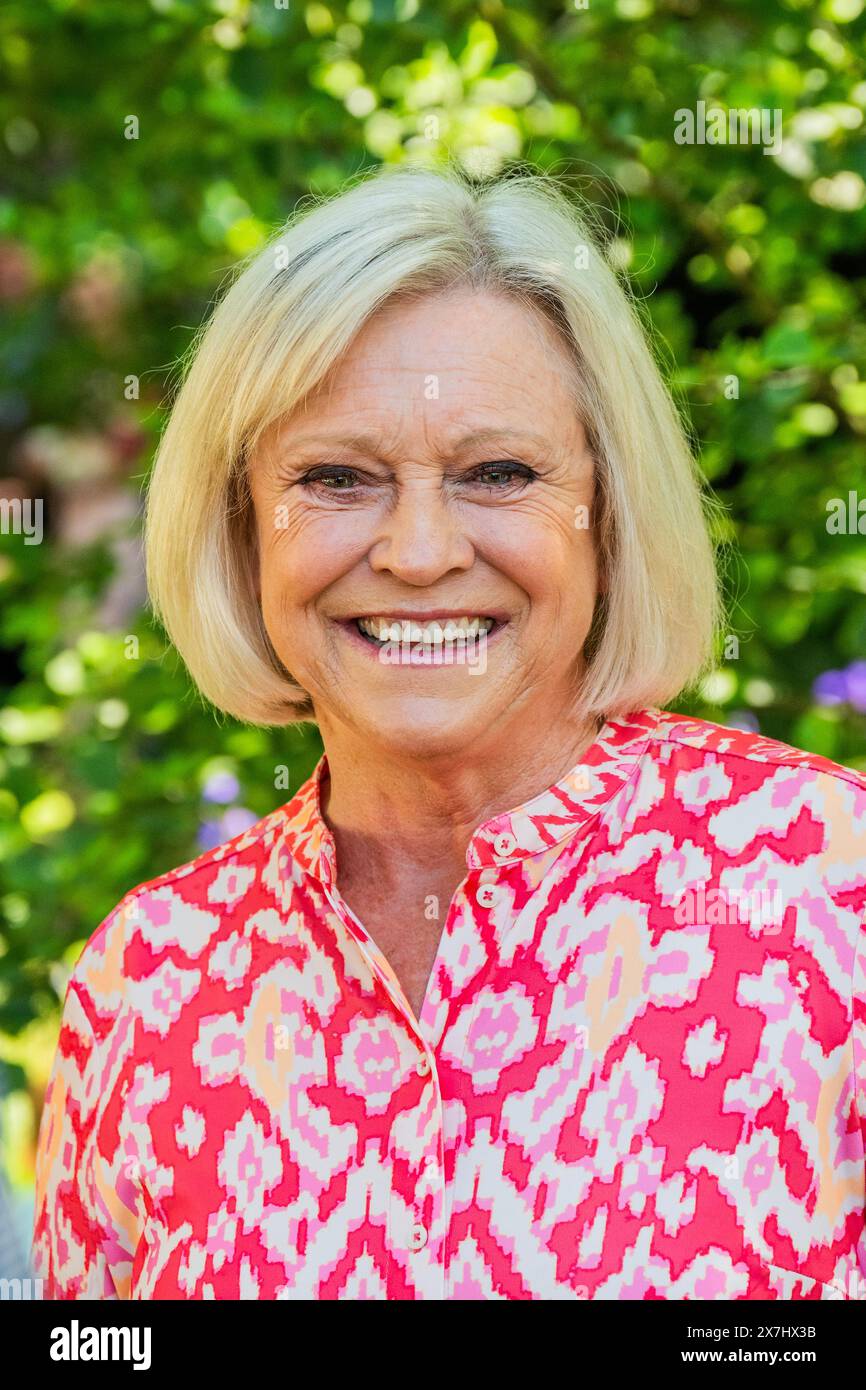 London, UK. 20th May, 2024. Sue Barker on the Muscular Dystrophy UK ...