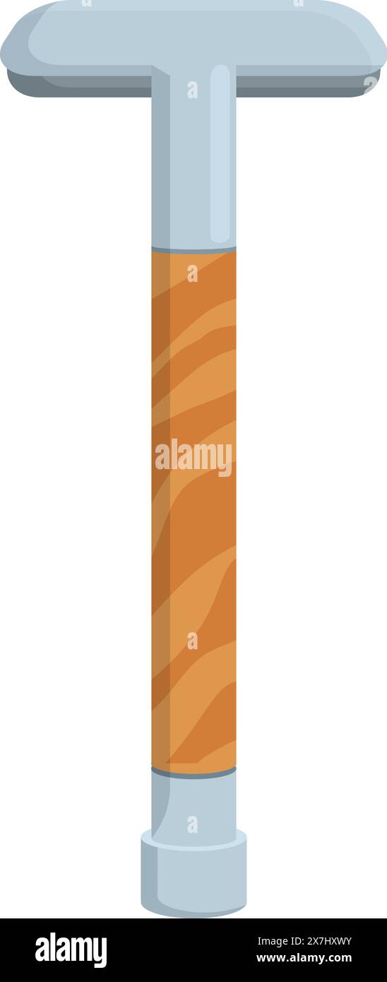 Flat design vector of a tsquare, a drawing instrument for architects ...