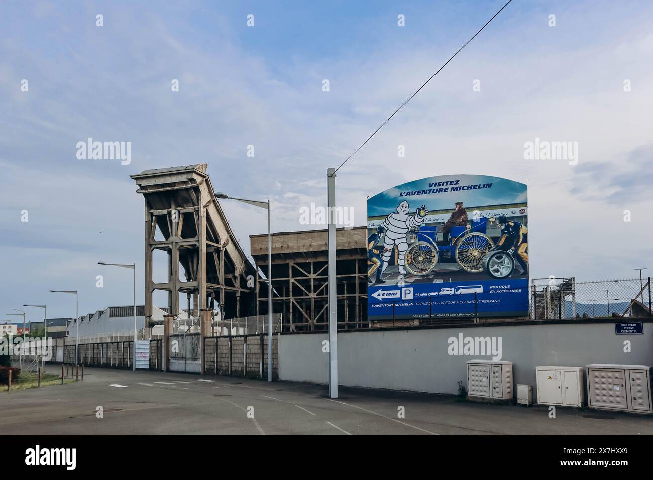 Clermont-Ferrand, France - 21 June 2023 : Famous Michelin Tyre Test ...