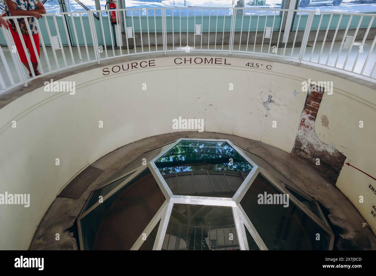 Vichy, France - June 18, 2023: Thermal springs and mineral waters in ...