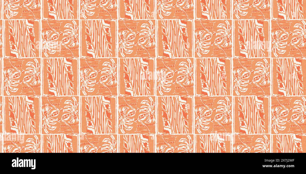 Peach fuzz botanical border texture background with color of the year ...