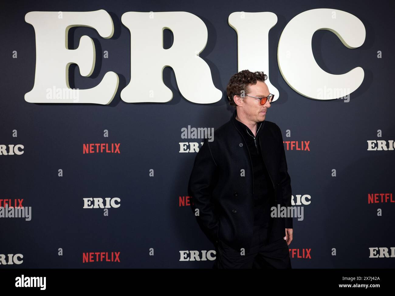 Benedict Cumberbatch attending the UK premiere of the Netflix series ...