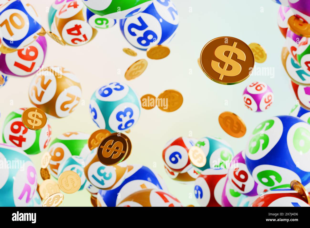 3d play coins hi-res stock photography and images - Alamy