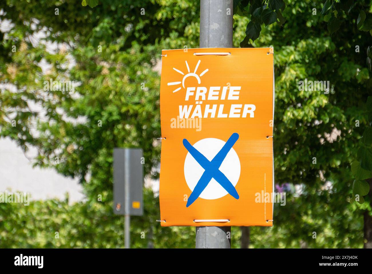 Deutschland 2024: Wahlplakate für die Europawahl 2024 Im Bild ...