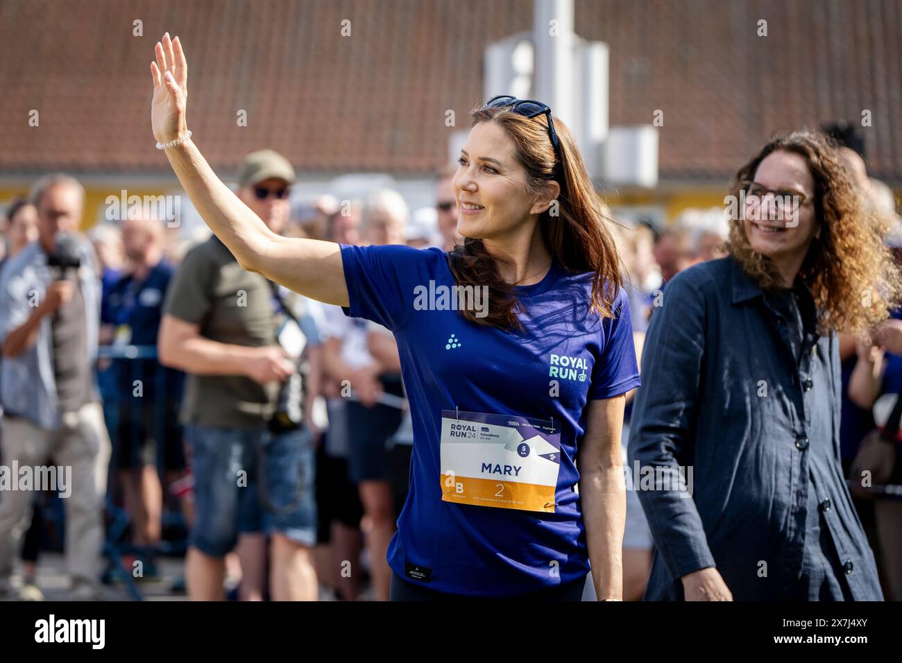 Denmark. 20th May, 2024. Queen Mary arrives in connection with her ...