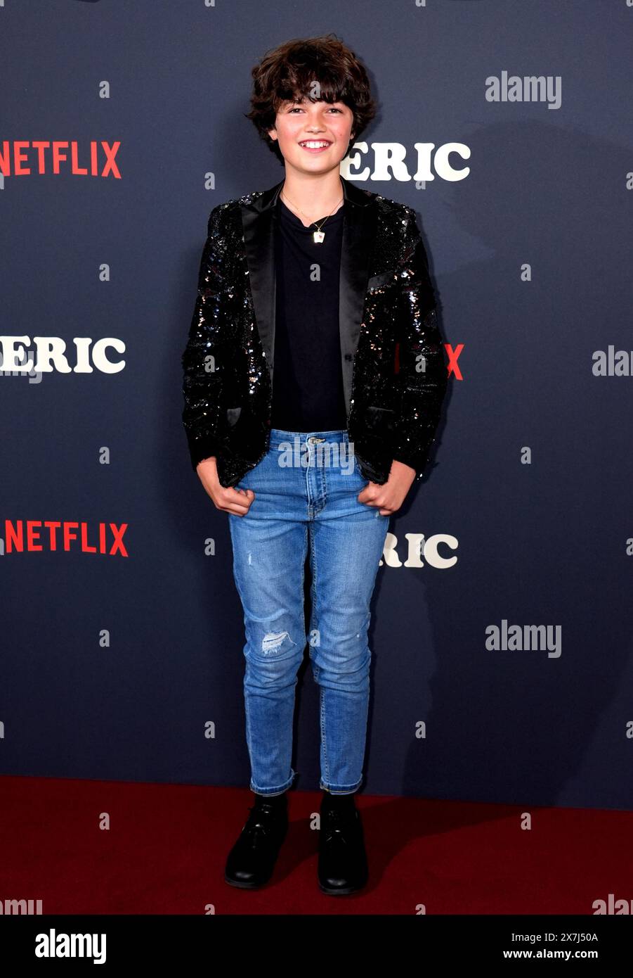 Ivan Howe attending the UK premiere of the Netflix series Eric, at the ...