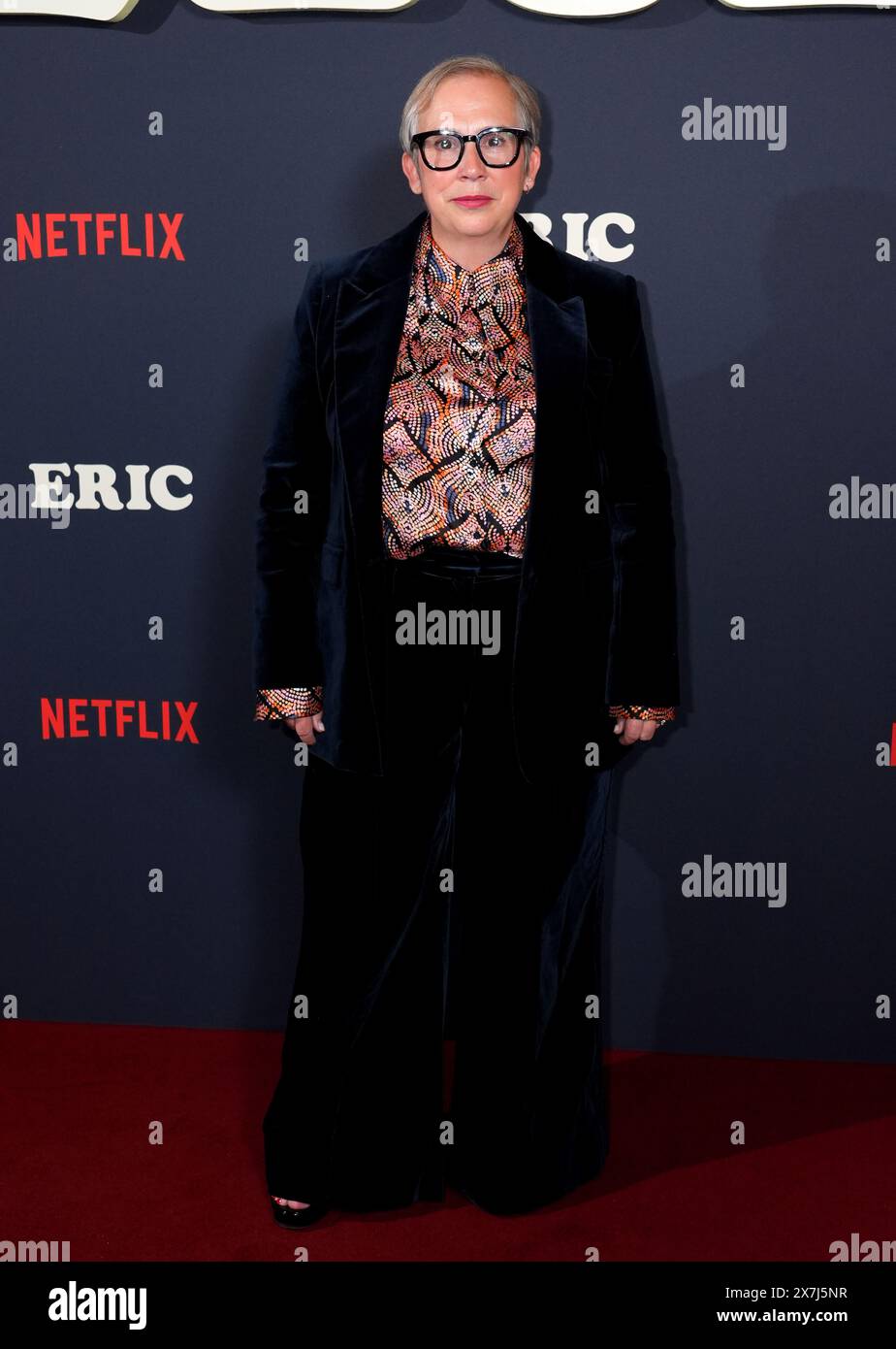 Abi Morgan attending the UK premiere of the Netflix series Eric, at the ...
