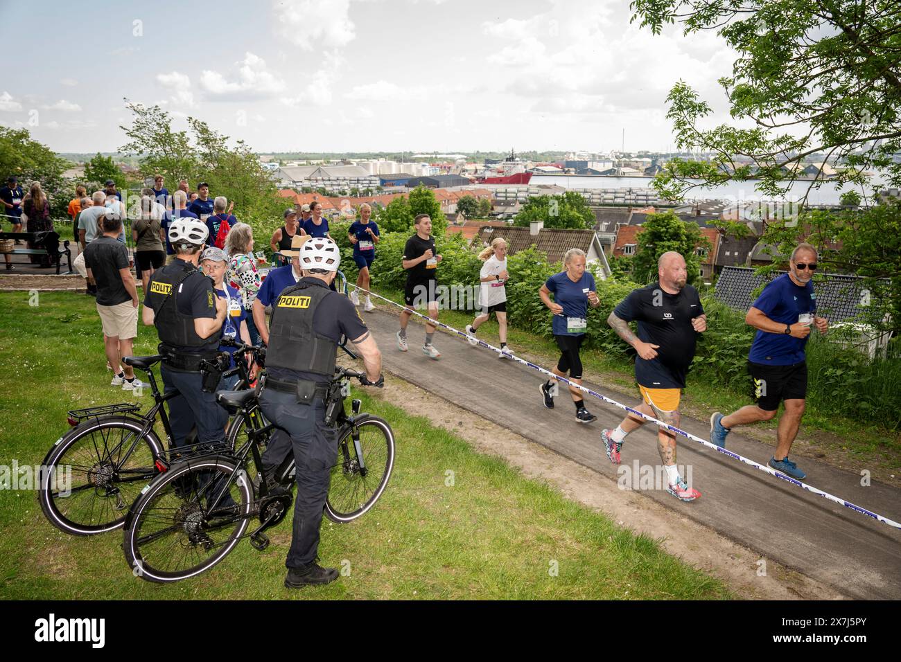Denmark. 20th May, 2024. Royal Run in Kalundborg, Monday the 20th of ...