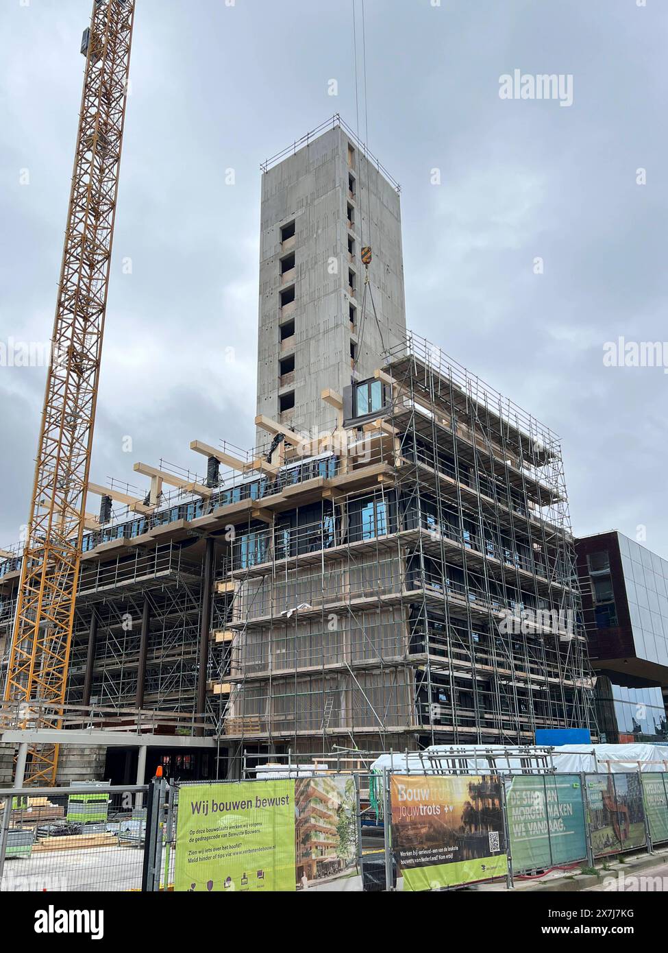 SAWA Building Holzbau in Rotterdam: Mehrstöckiges SAWA-Gebäude der ...