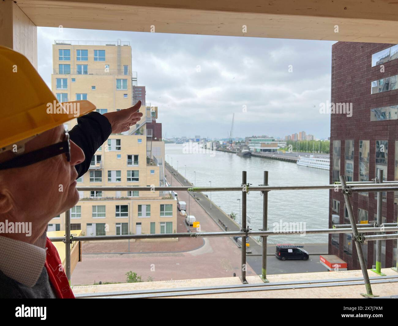 SAWA Building Holzbau in Rotterdam: Blick aus dem Mehrstöckigen SAWA ...