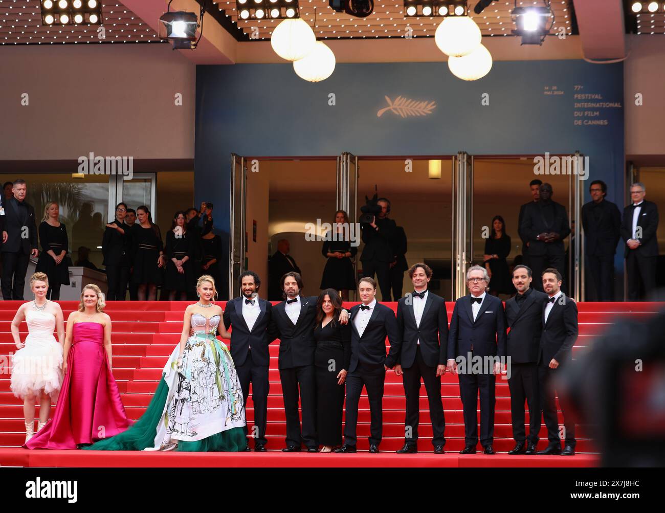 May 20, 2024, Cannes, Cote D'azur, France: MARIA BAKALOVA, ALI ABASSI ...