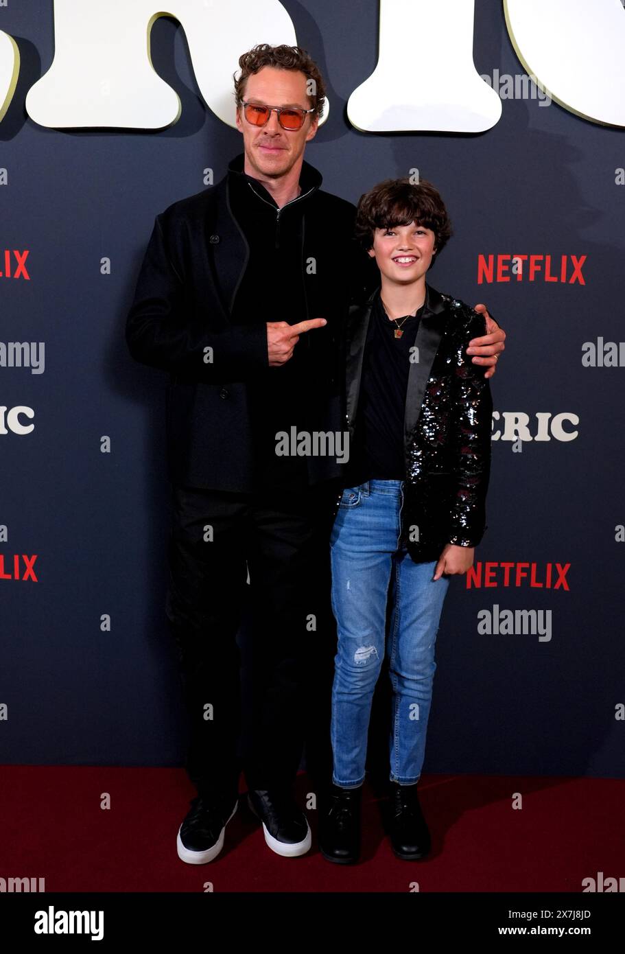 Benedict Cumberbatch and Ivan Howe attending the UK premiere of the ...