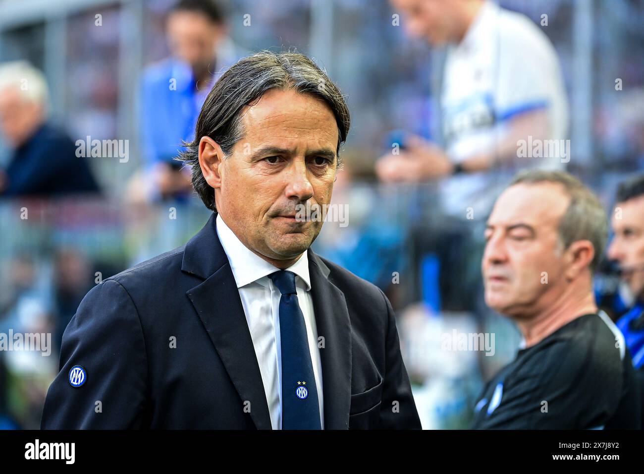Simone inzaghi 2024 hi-res stock photography and images - Alamy