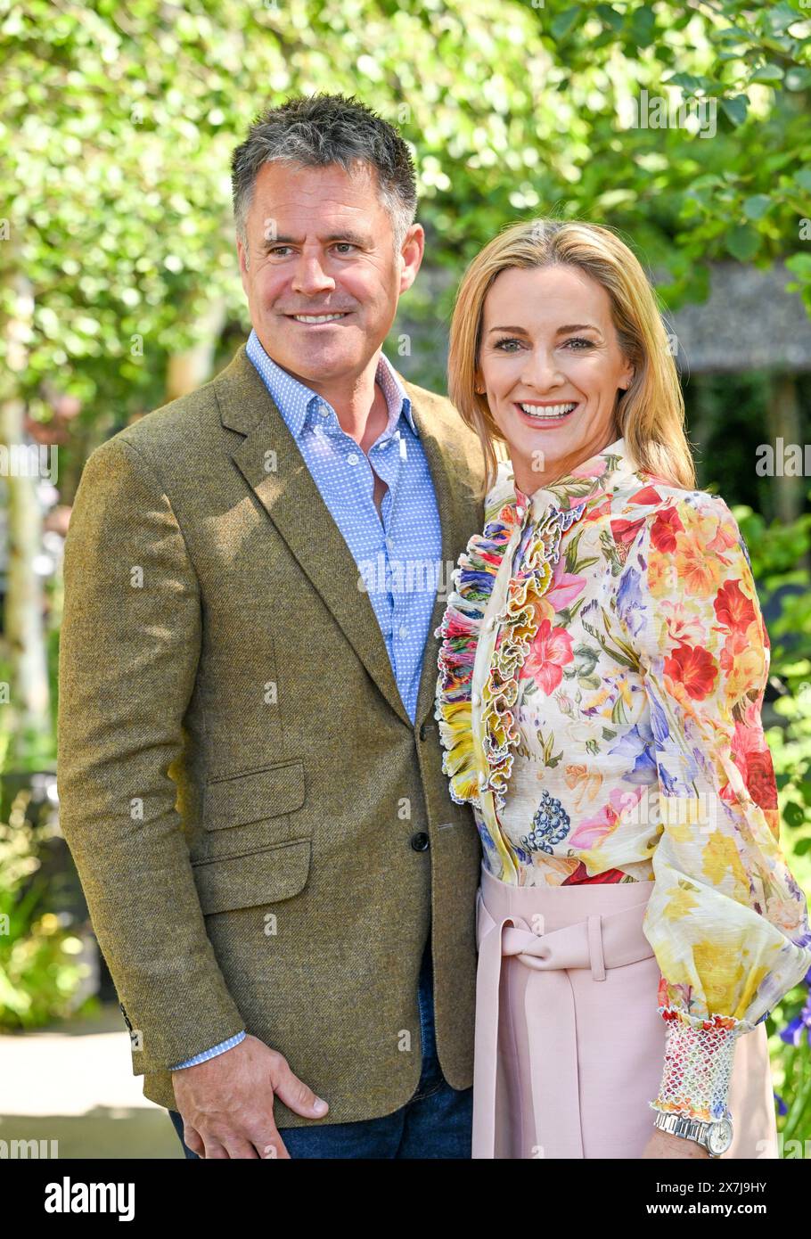 London, UK. 20th May, 2024. Gaby Logan with Kenny Logan in the Muscular ...