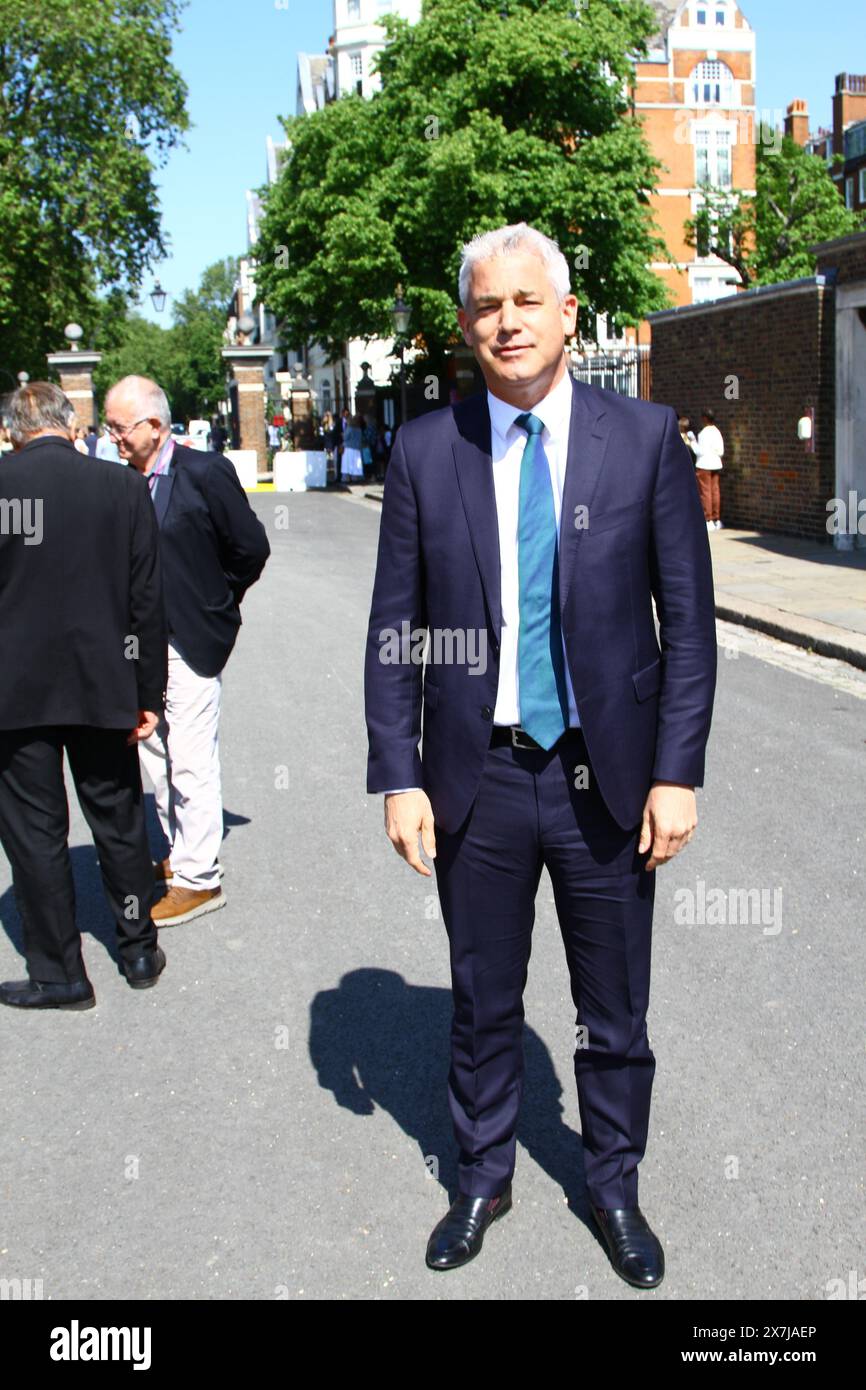 Steve Barclay MP attending the 2024 Chelsea flower show. Conservative ...