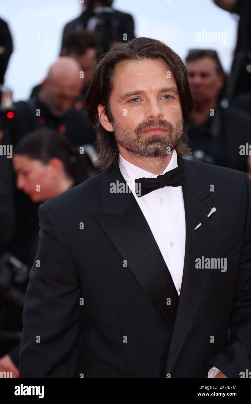 Cannes, France. 21st May, 2024. Sebastian Stan attends the "The ...