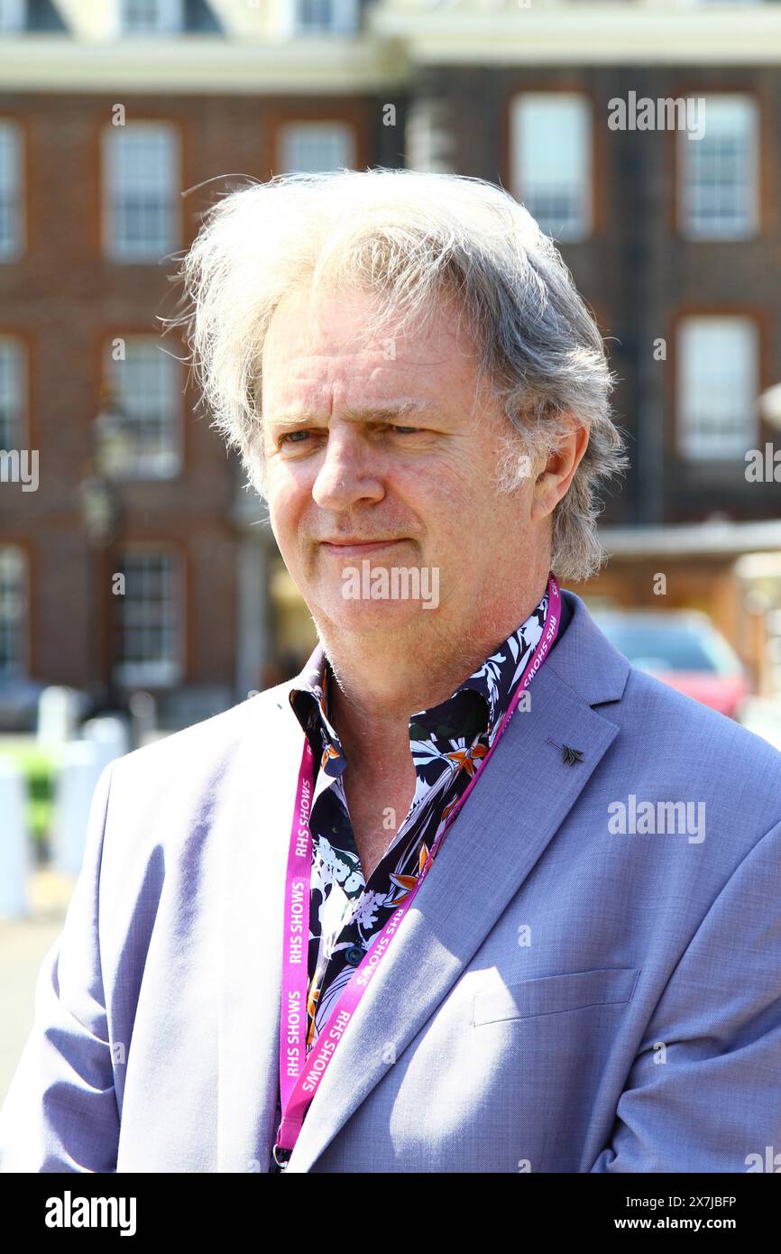 PAUL MERTON ATTENDING THE CHELSEA FLOWER SHOW IN 2024 Stock Photo - Alamy