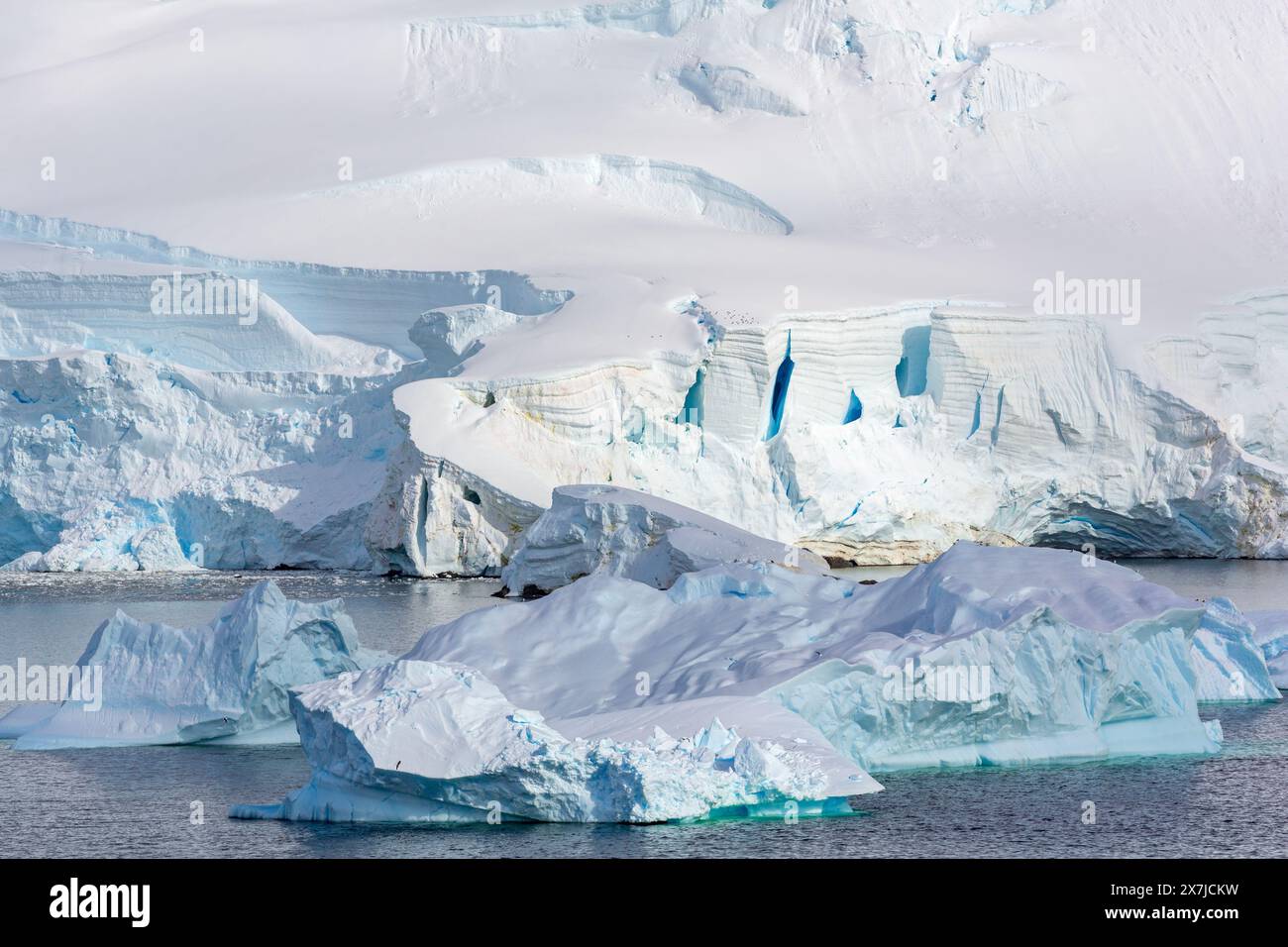 Wilhelmina Bay, Antarctic Peninsula, Antarctica Stock Photo - Alamy