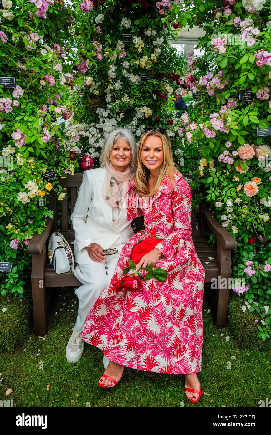 London, UK. 20th May, 2024. Amanda Holden and her mother on the Peter ...