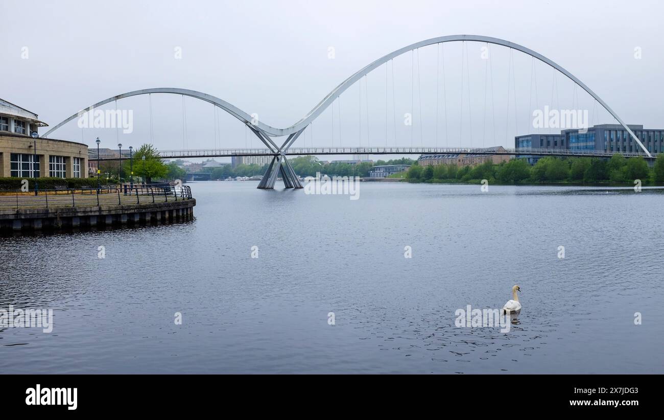 Infinity Bridge in Stockton on Tees, England,UK Stock Photo - Alamy